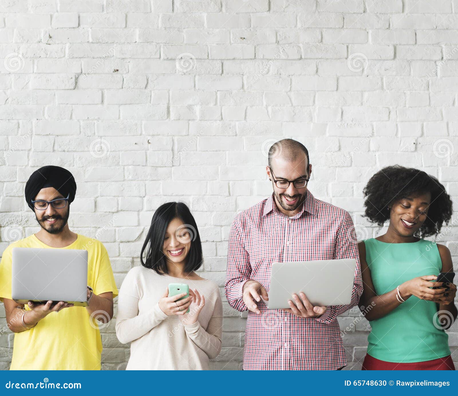 Digital Connection Technology Networking Team Concept Stock Photo ...