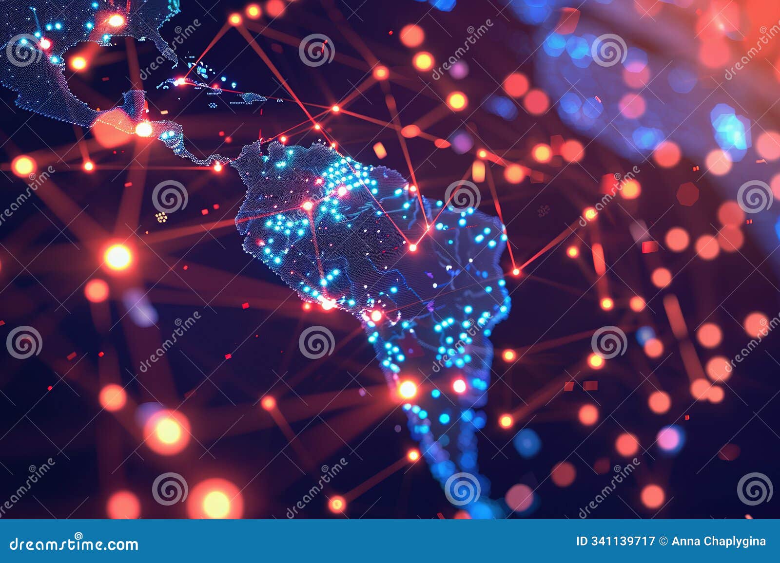 Digital Connectivity Map of South Americas Networking Infrastructure ...