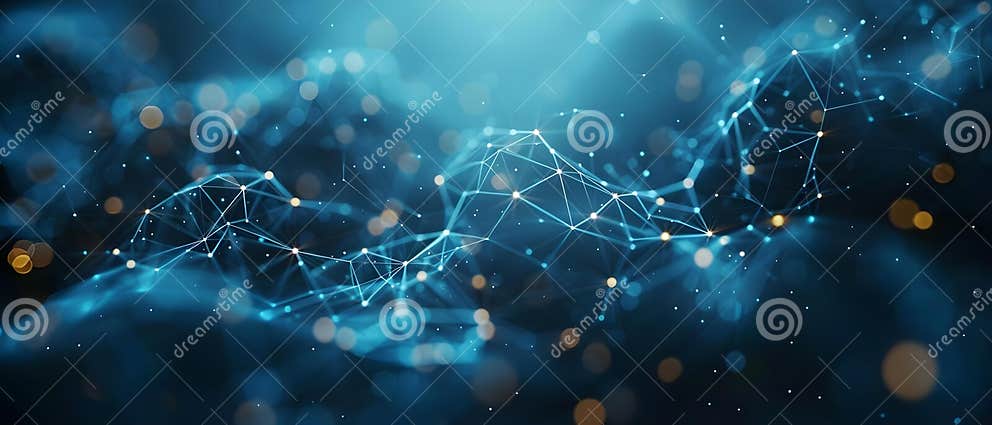 Digital Constellation: Minimalist Data Symphony. Concept Exploring ...