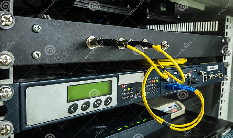 Digital Control Panel Power Supply for Data Center Stock Image - Image ...