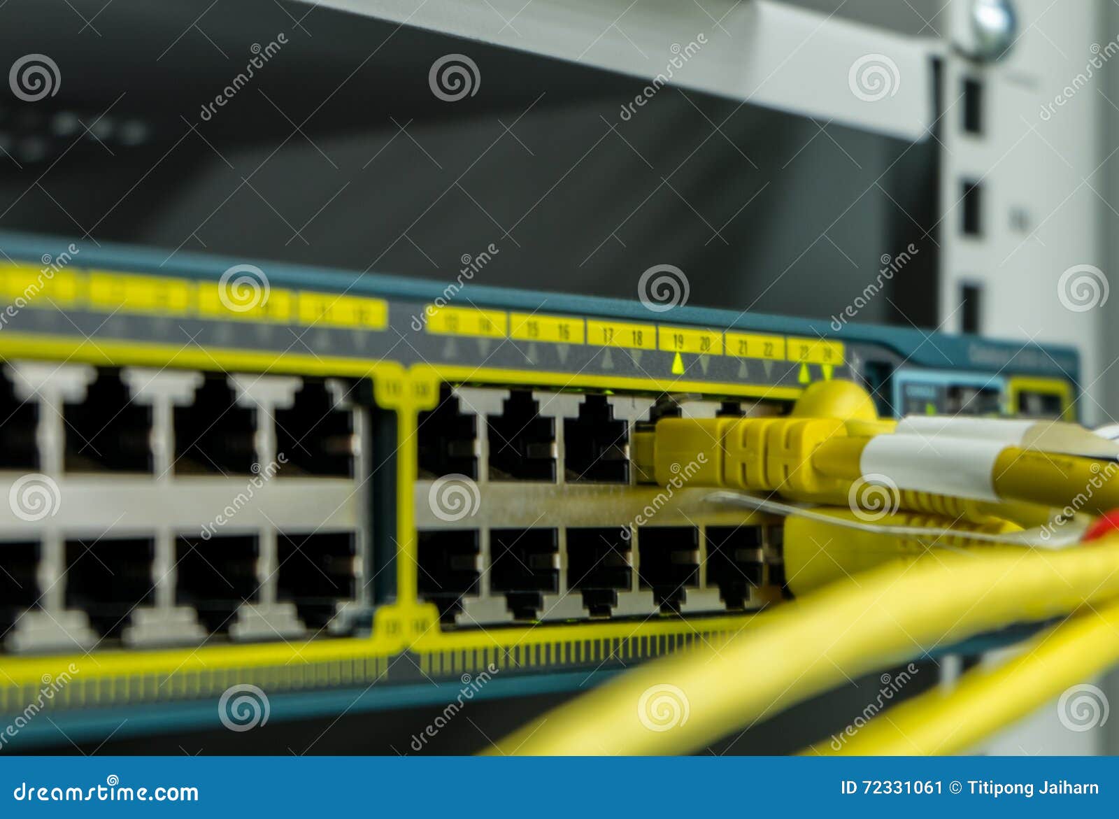 Digital Control Panel Power Supply for Data Center Stock Image - Image ...