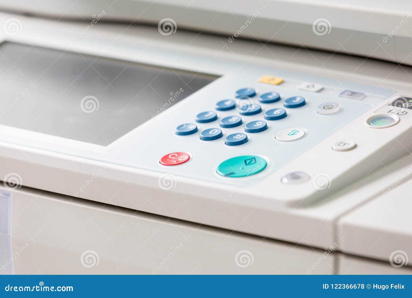 Digital copy machine stock photo. Image of copy, hand - 122366678