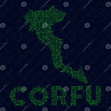 Digital Corfu logo. stock vector. Illustration of atlas - 184827070