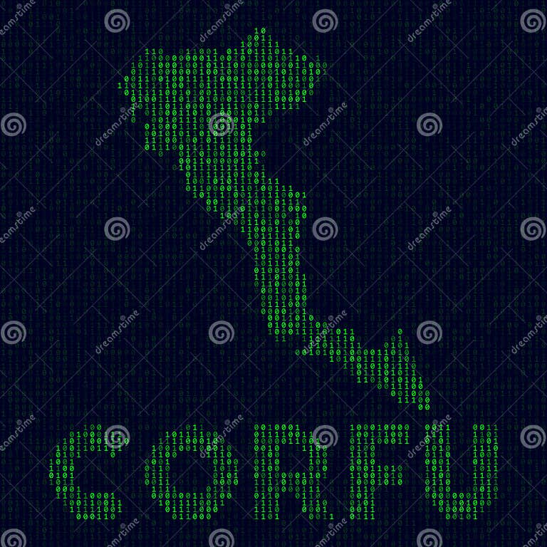 Digital Corfu logo. stock vector. Illustration of atlas - 184827070