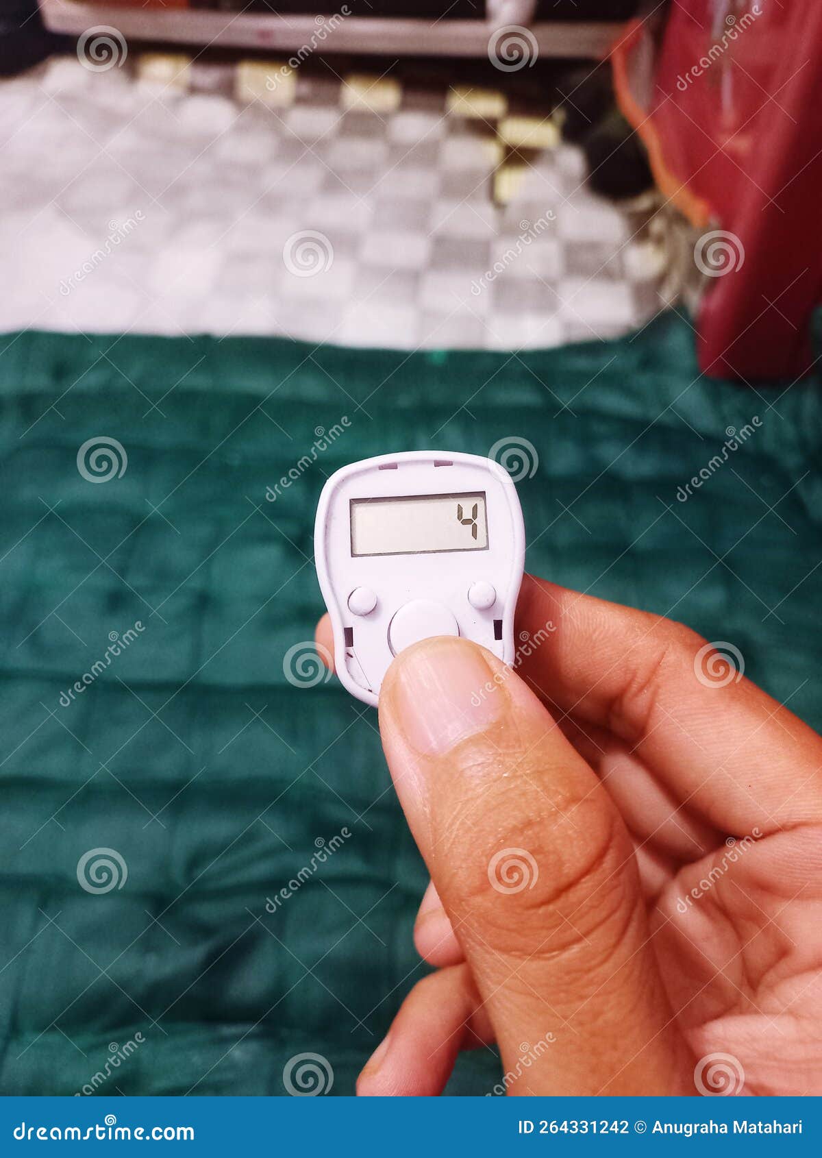 Digital counter for prayer stock photo. Image of prayer - 264331242