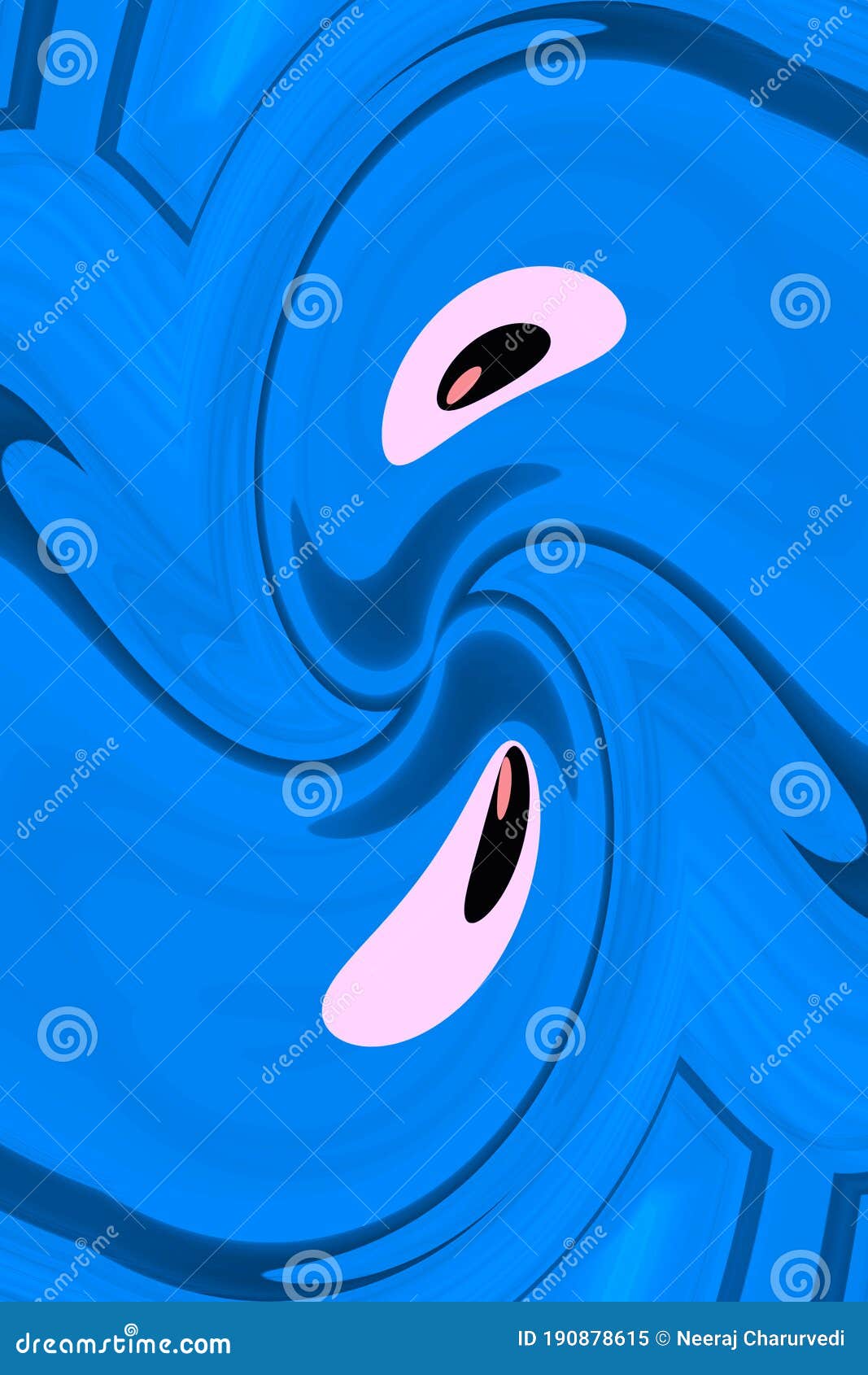 Digital Created Graphical Art Texture Stock Illustration - Illustration ...