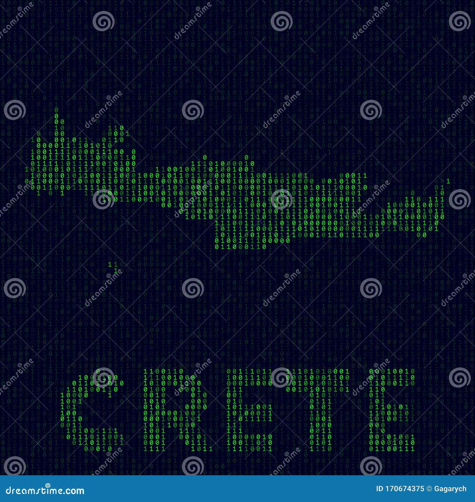 Digital Crete logo. stock vector. Illustration of design - 170674375