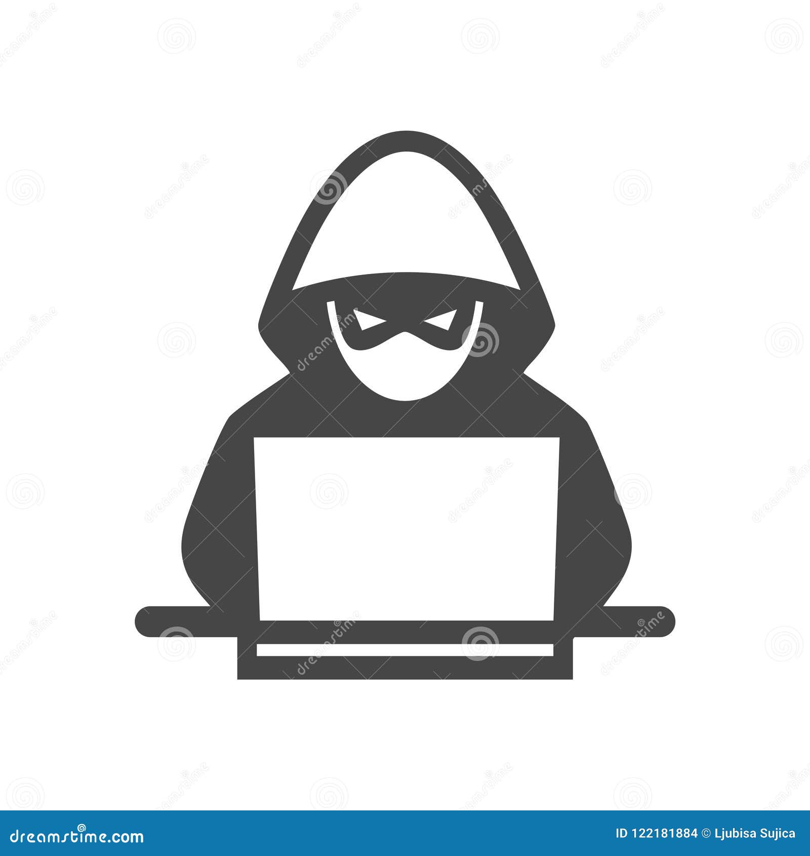 Digital Crime Icon, Identity Theft Stock Vector - Illustration of ... Digital Crime Icon, Identity Theft Stock Vector - Illustration of ...