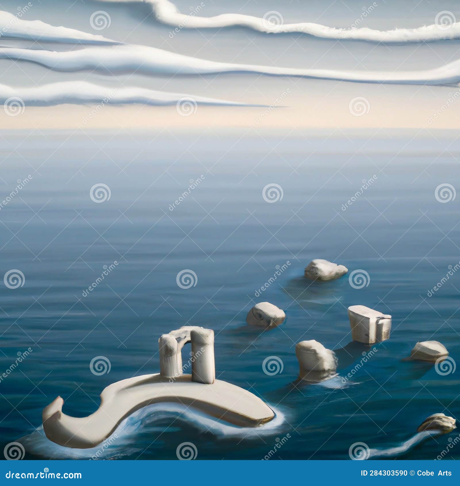 Digital Cubism, Array Of Human Faces Pieced Together, Each Face Encoded ...