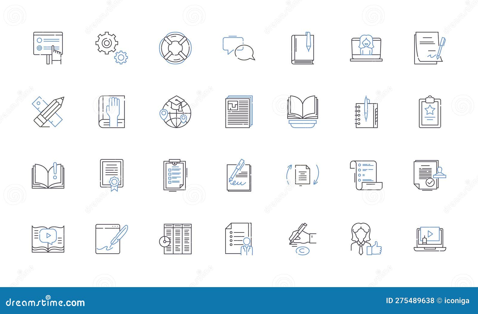 Digital Curriculum Line Icons Collection. E-learning, OnlineLearning ... Digital Curriculum Line Icons Collection. E-learning, OnlineLearning ...