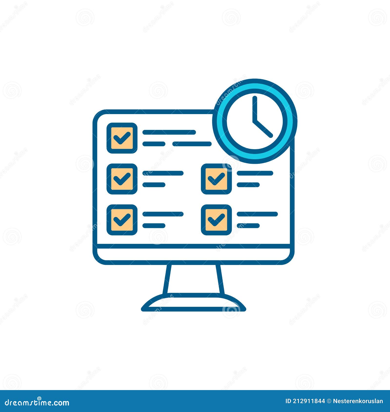 Curriculum Tools Line Icons Collection. Syllabus, Lesson, Outline ...