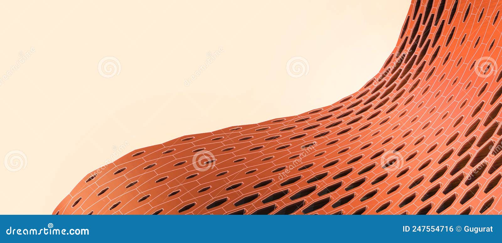 Digital Curve Architecture Concept of the Futuristic in the Metaverse ...