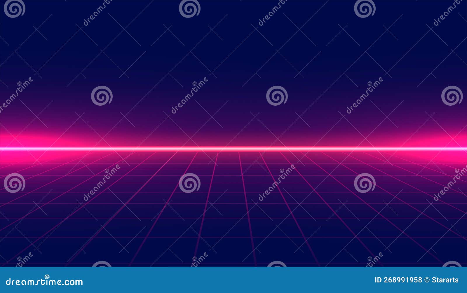 Cyber Grid Background. Wireframe Triangle Surface. 3d Computer Render ...