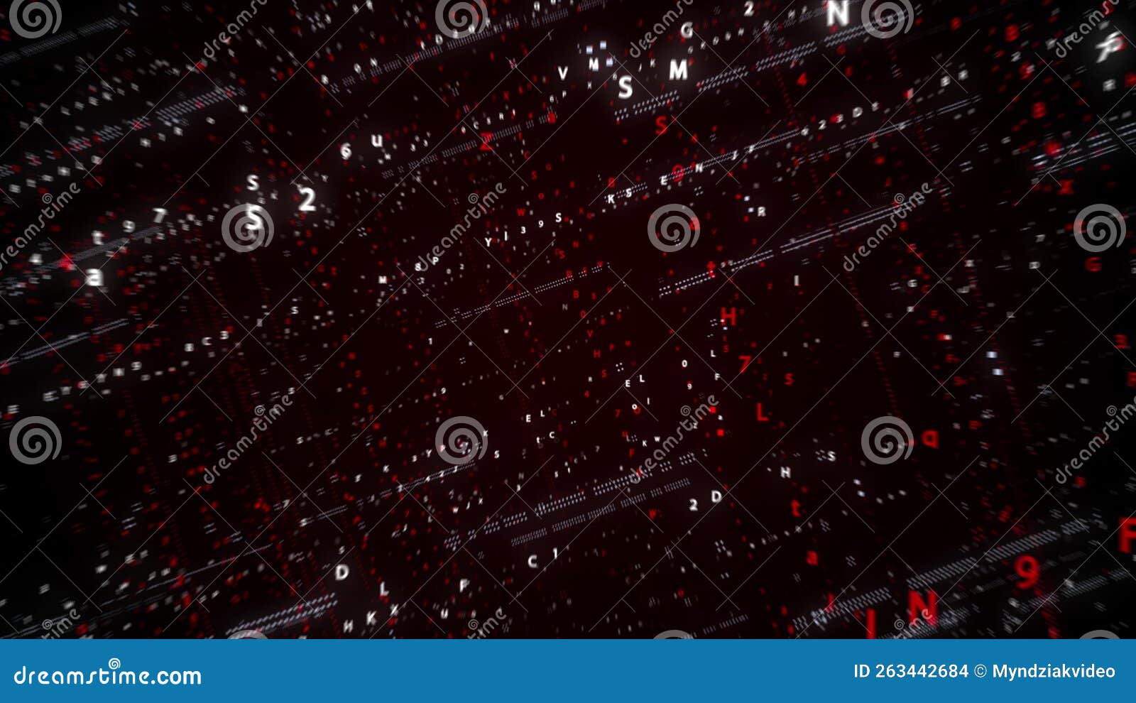 Digital Cyberspace with Digital Data Network Connections. Abstract ...