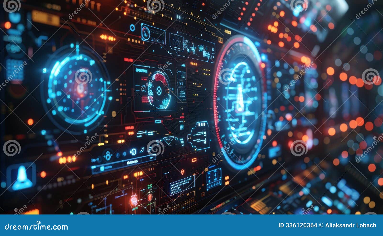 Digital Cyberspace Technology Connecting To a Data Transmission Network ...