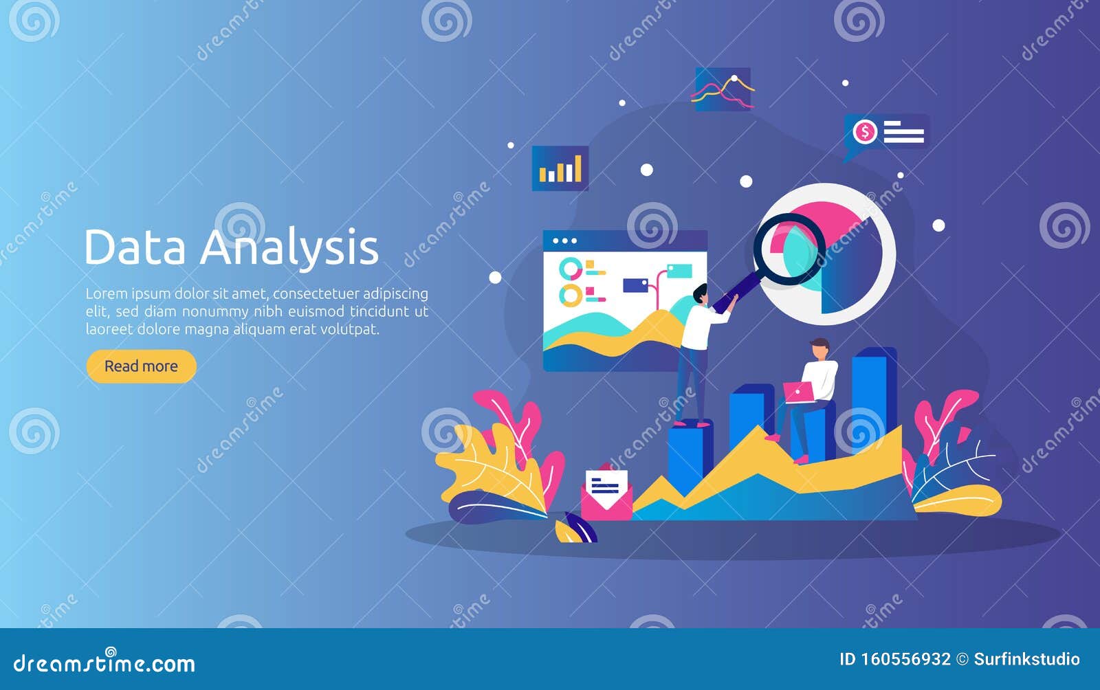 Digital Data Analysis Concept for Market Research and Digital Marketing ...