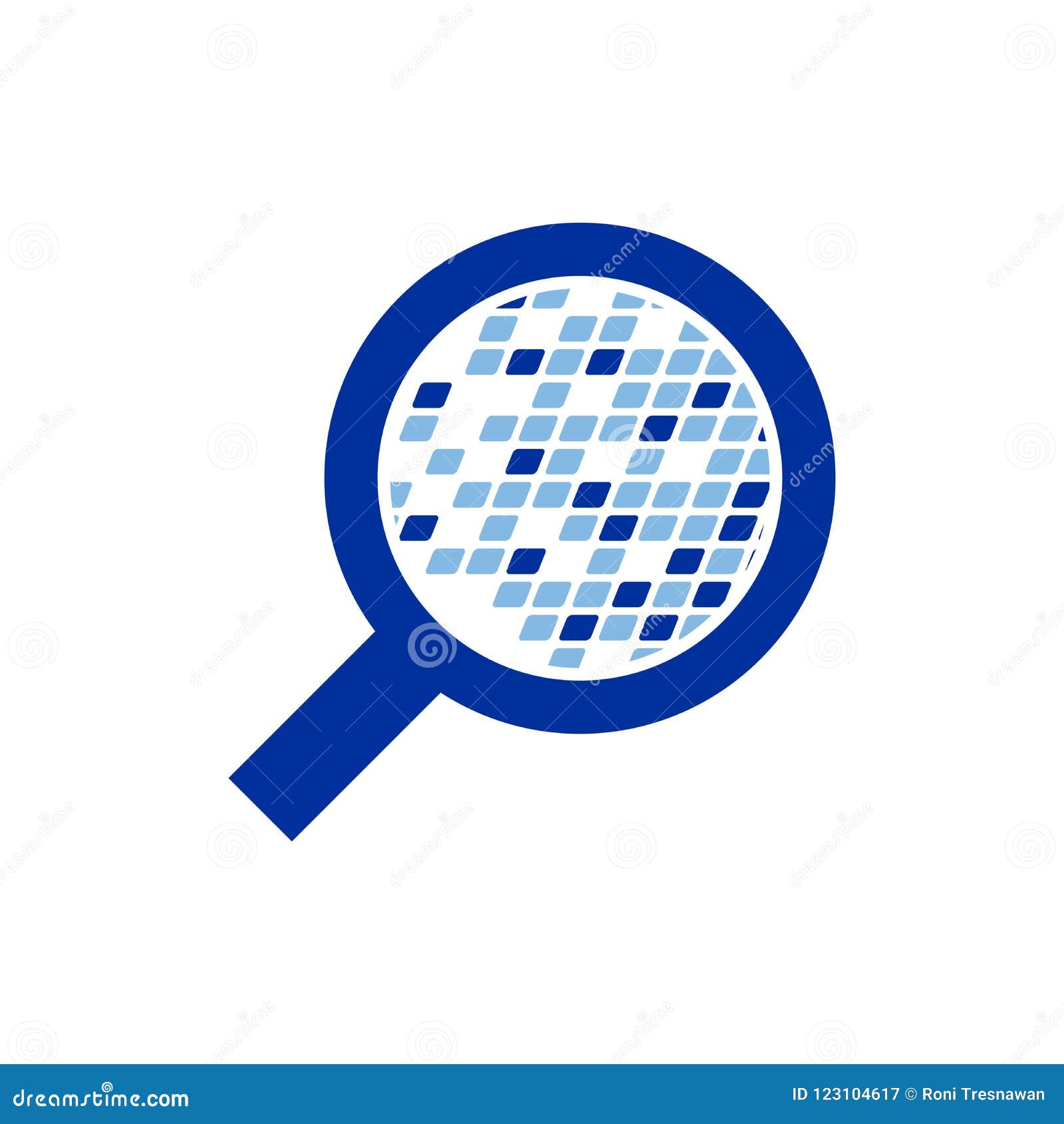 Digital Data Analytic Symbol Logo Design Stock Vector - Illustration of ...