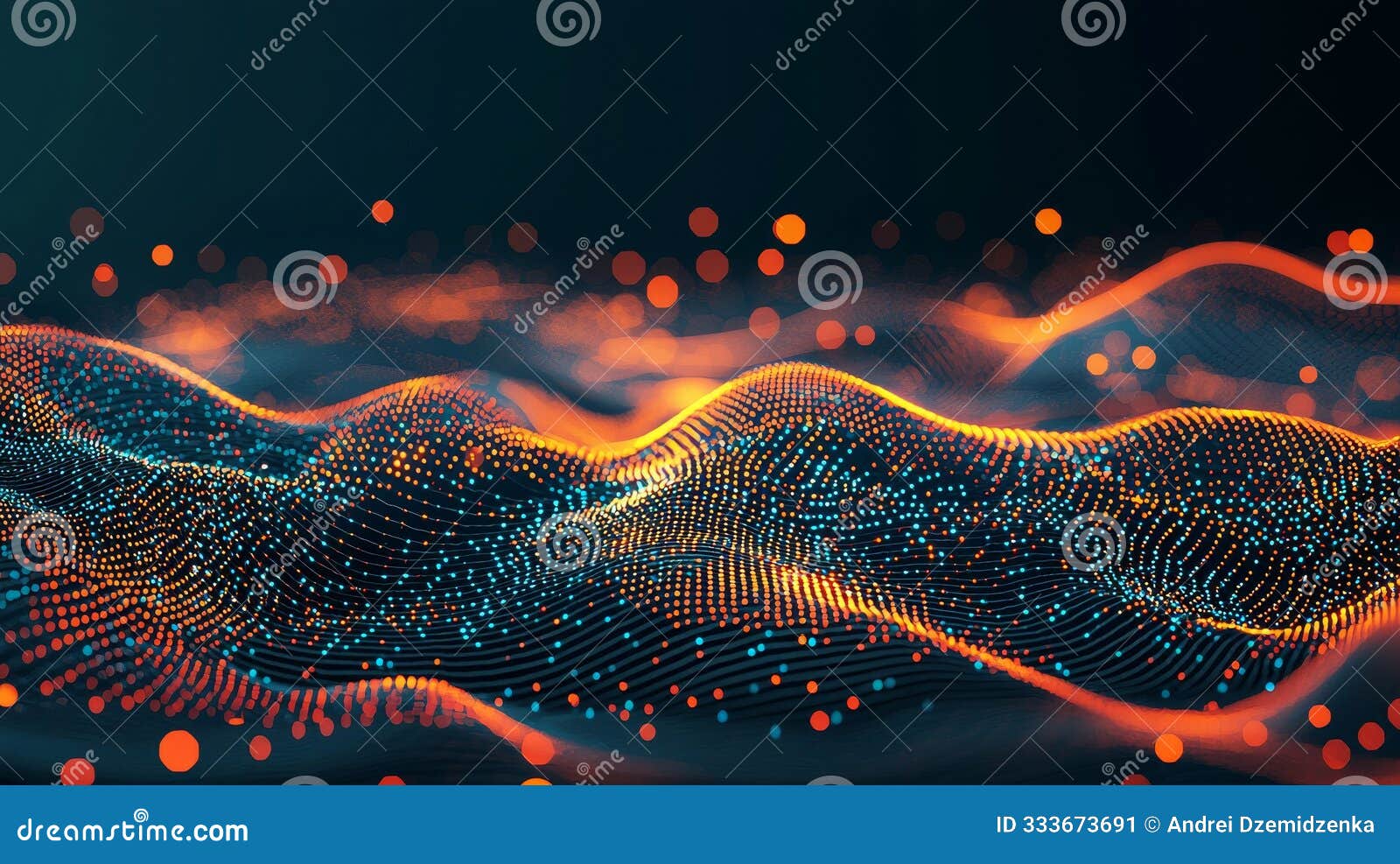 Digital Data Background. Can Be Used To Describe Network Capabilities ...