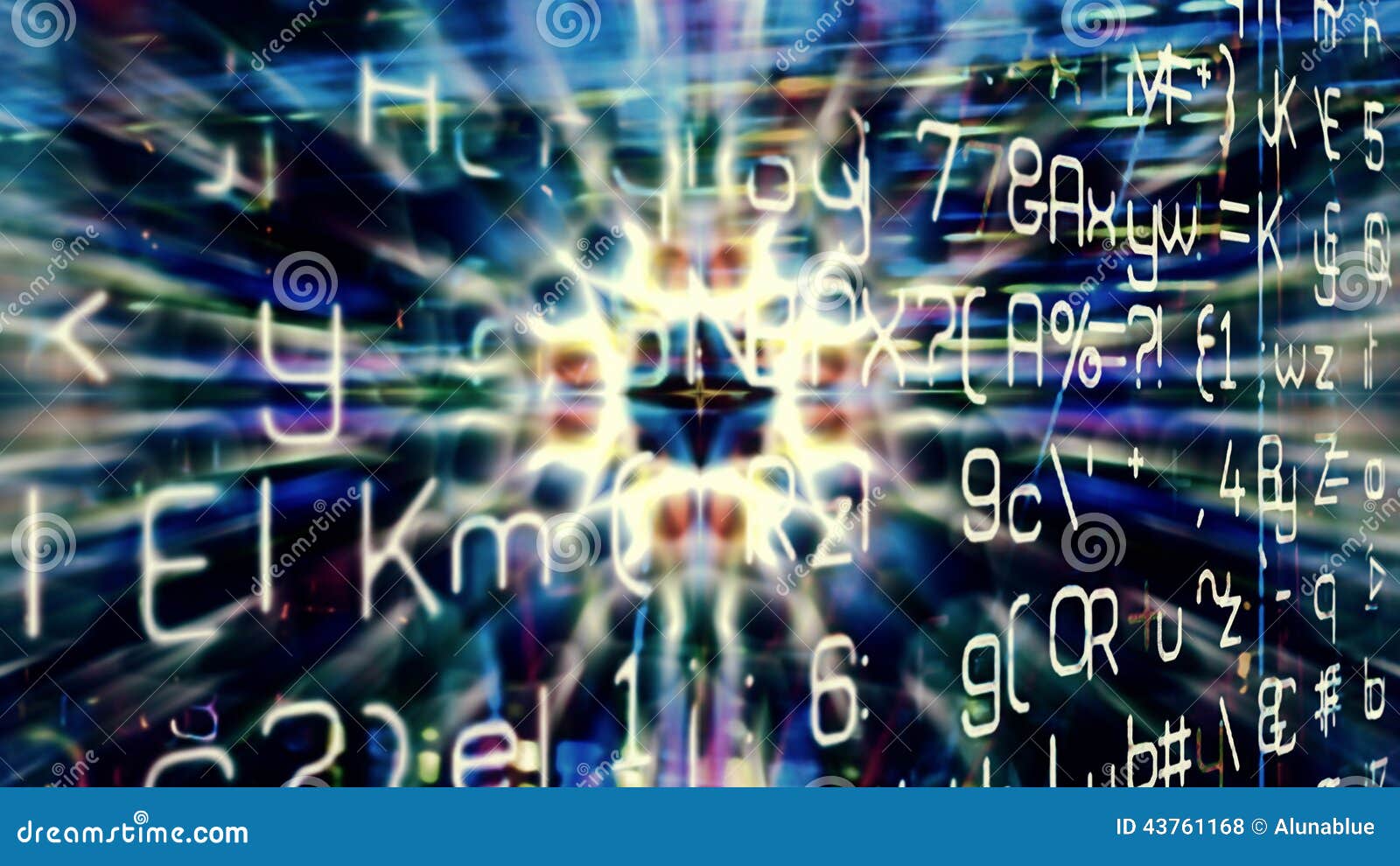 Digital Data Chaos 0430 stock photo. Image of grunge - 43761168