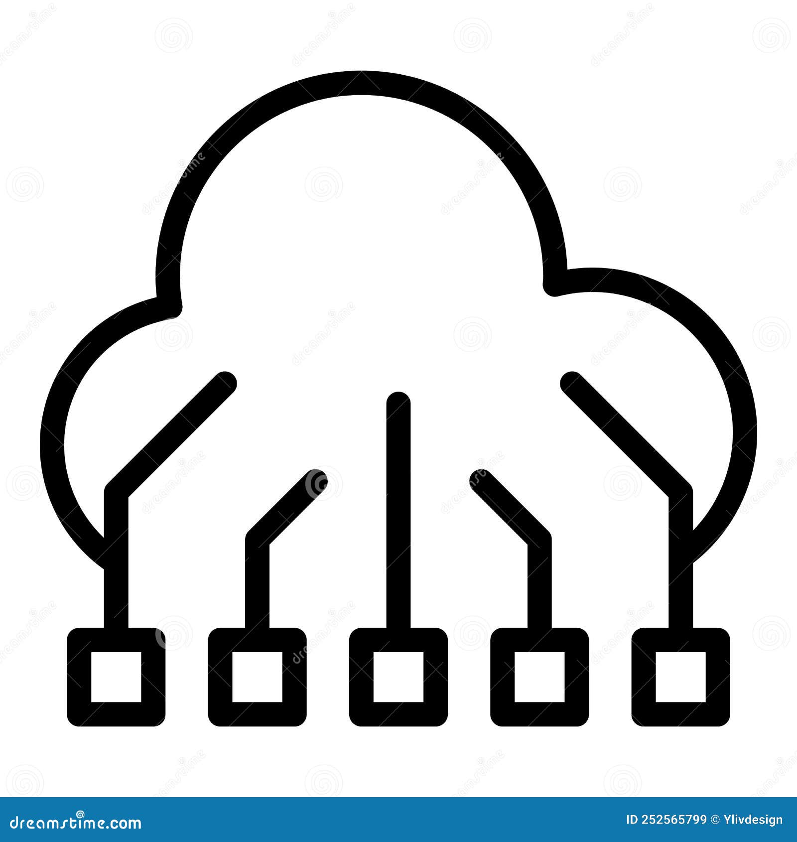 Digital Data Cloud Icon Outline Vector. Company Code Stock Illustration ... Digital Data Cloud Icon Outline Vector. Company Code Stock Illustration ...