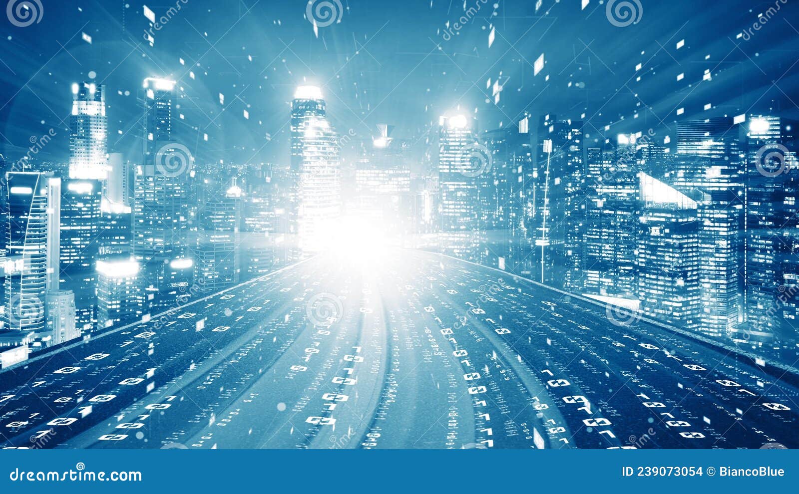 Digital Data Flow on Road in Concept of Cyber Global Communication and ...