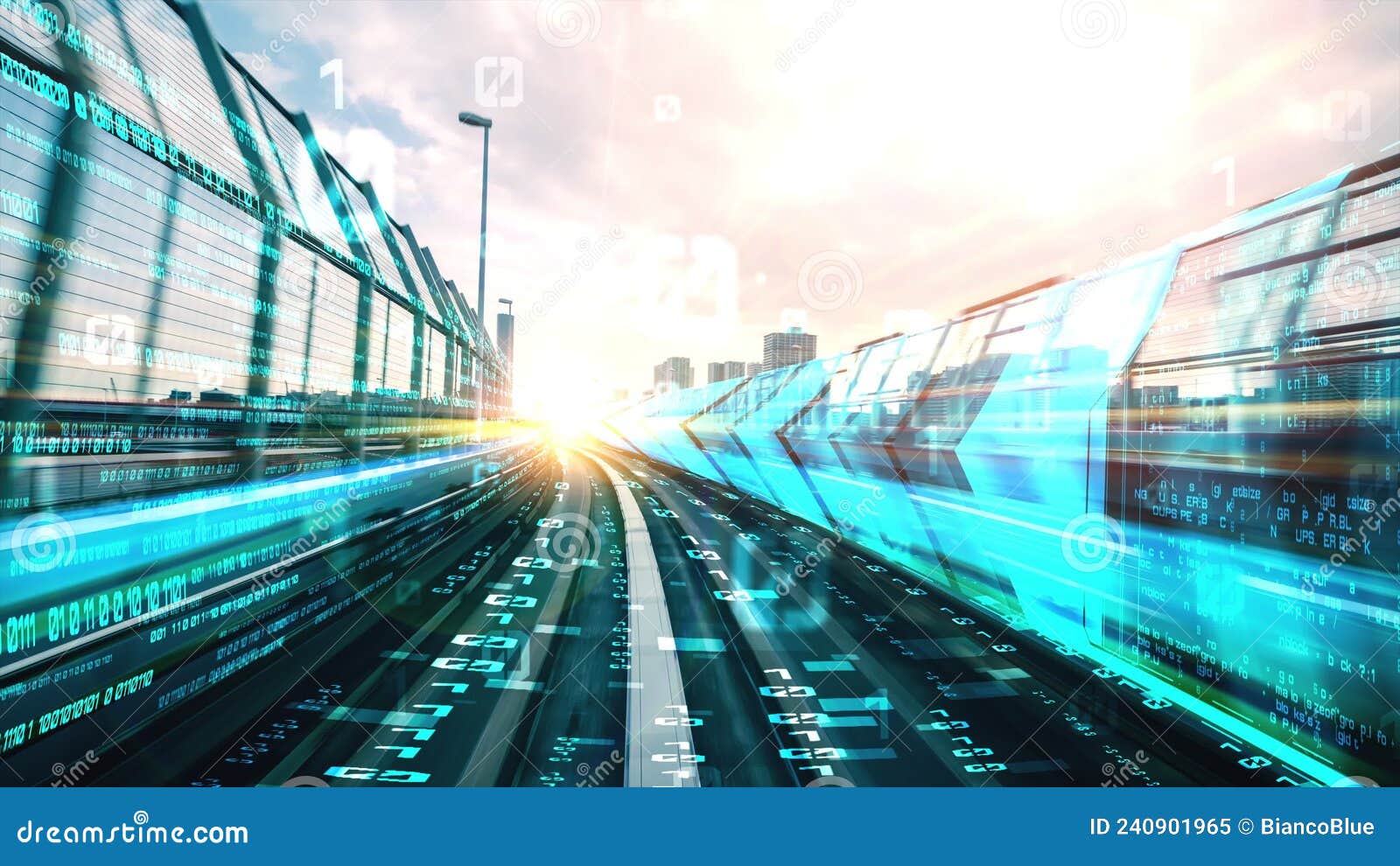 Digital Data Flow on Road in Concept of Cyber Global Communication and ...