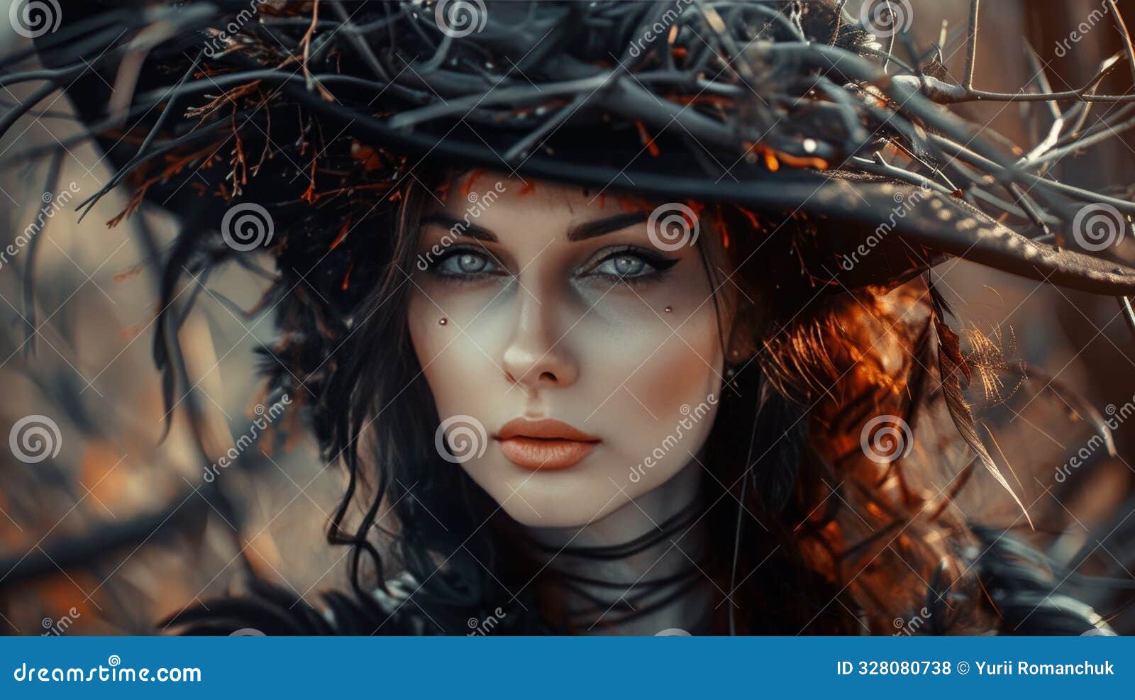 Digital Data Flow in Urban Skyline Under Cloudy Sky, Blue Light Streaks ...