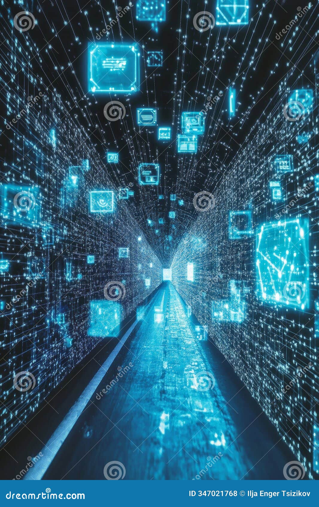 Digital Data Highway High-Speed Transfer, Future Tech Innovation, and ...