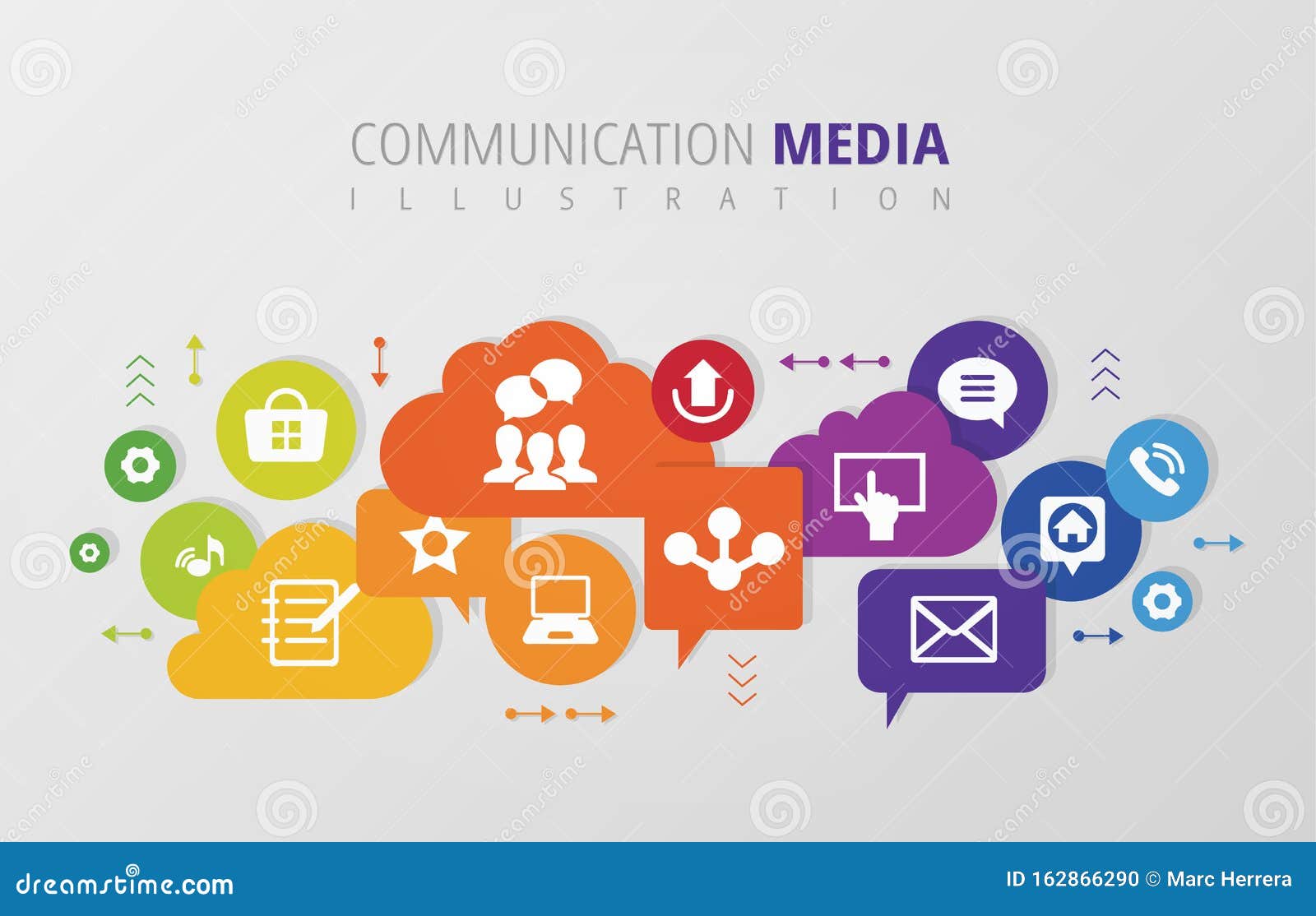 Digital Data Infographic Vector Design Stock Illustration ...