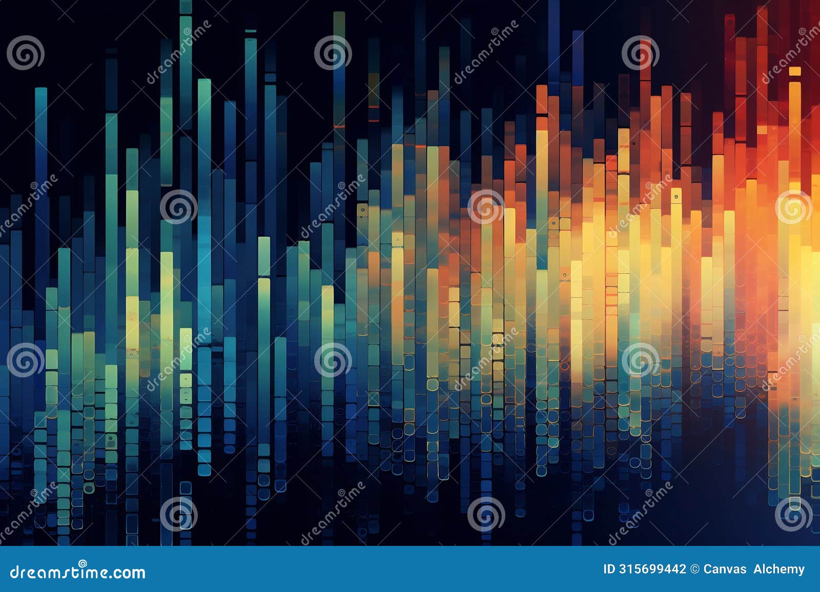 Digital Data Motion Abstract Stock Photo - Image of business ...