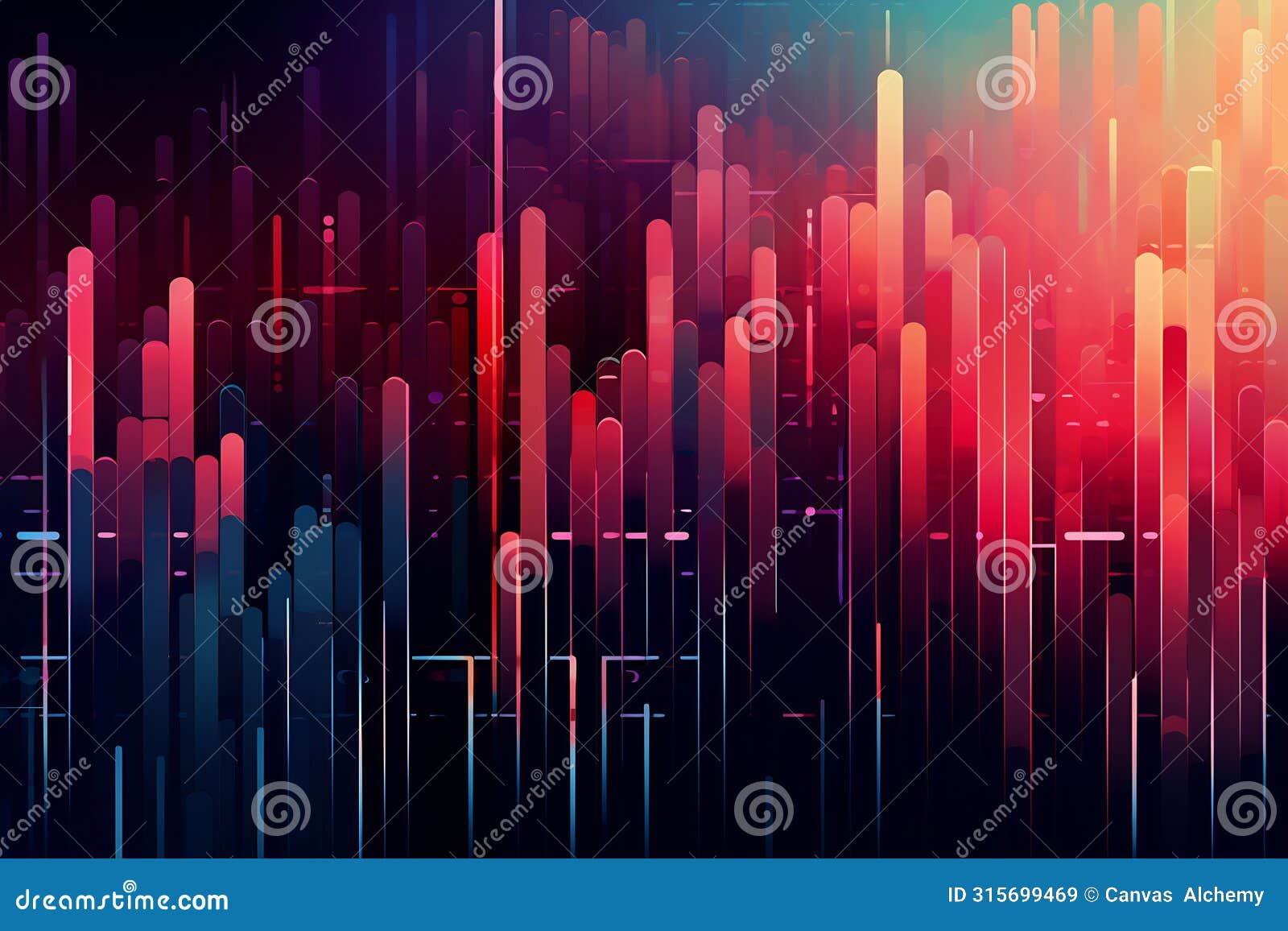 Digital Data Motion Abstract Stock Image - Image of technology ...
