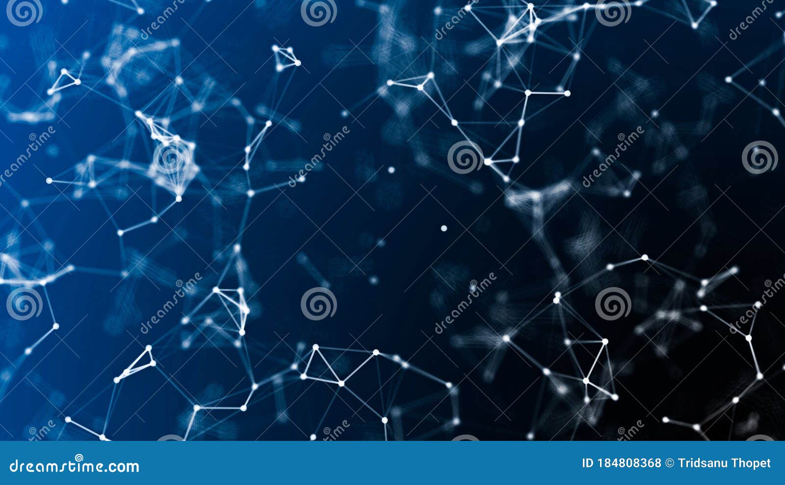 Digital Data Network Background Stock Illustration - Illustration of ...