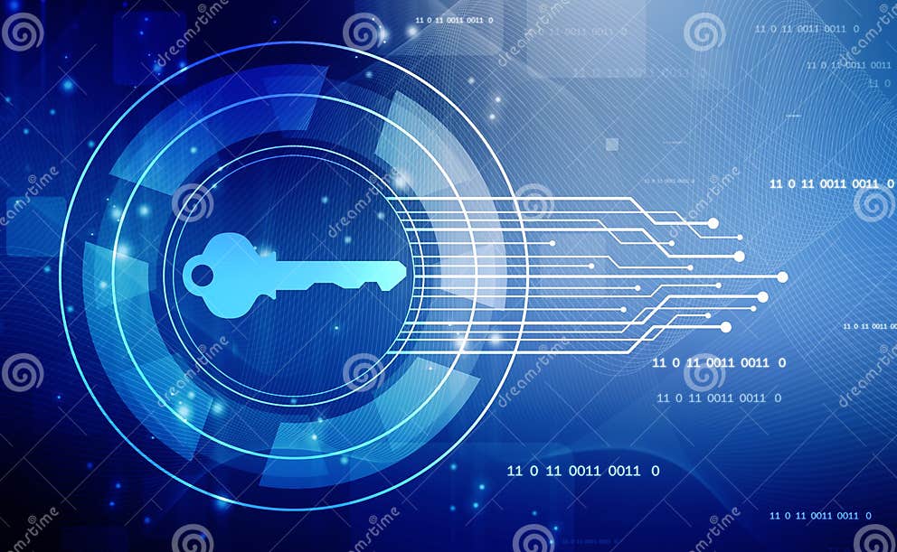 Digital Data Network Connection Background Internet Data Storage Data