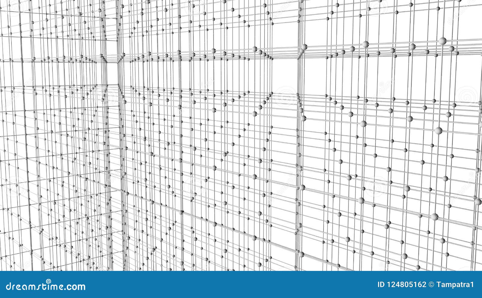 Digital Data and Network Connection Triangle Lines and Spheres I Stock ...