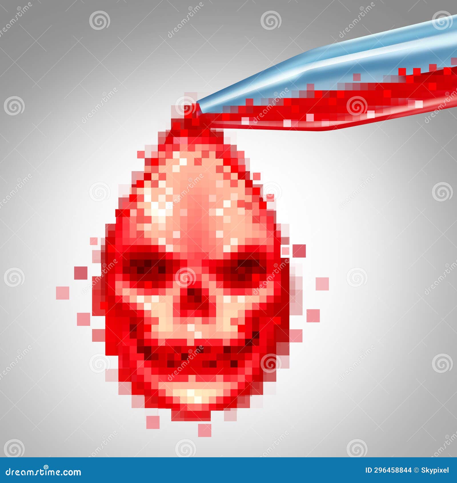 Digital Data Poisoning stock illustration. Illustration of digital ...