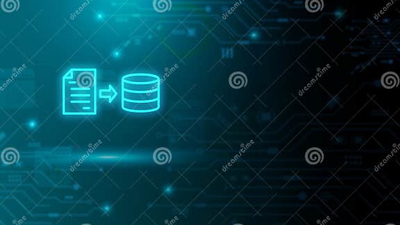 Digital Data Storage Technology Document Management System on Servers ...