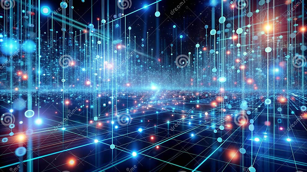 Digital Data Stream: a Symphony of Binary Code AI Generated Stock Illustration - Illustration of ...