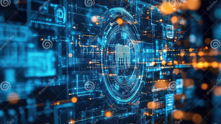 Digital Data Streams, Visualizing Complex Information Systems Stock ...