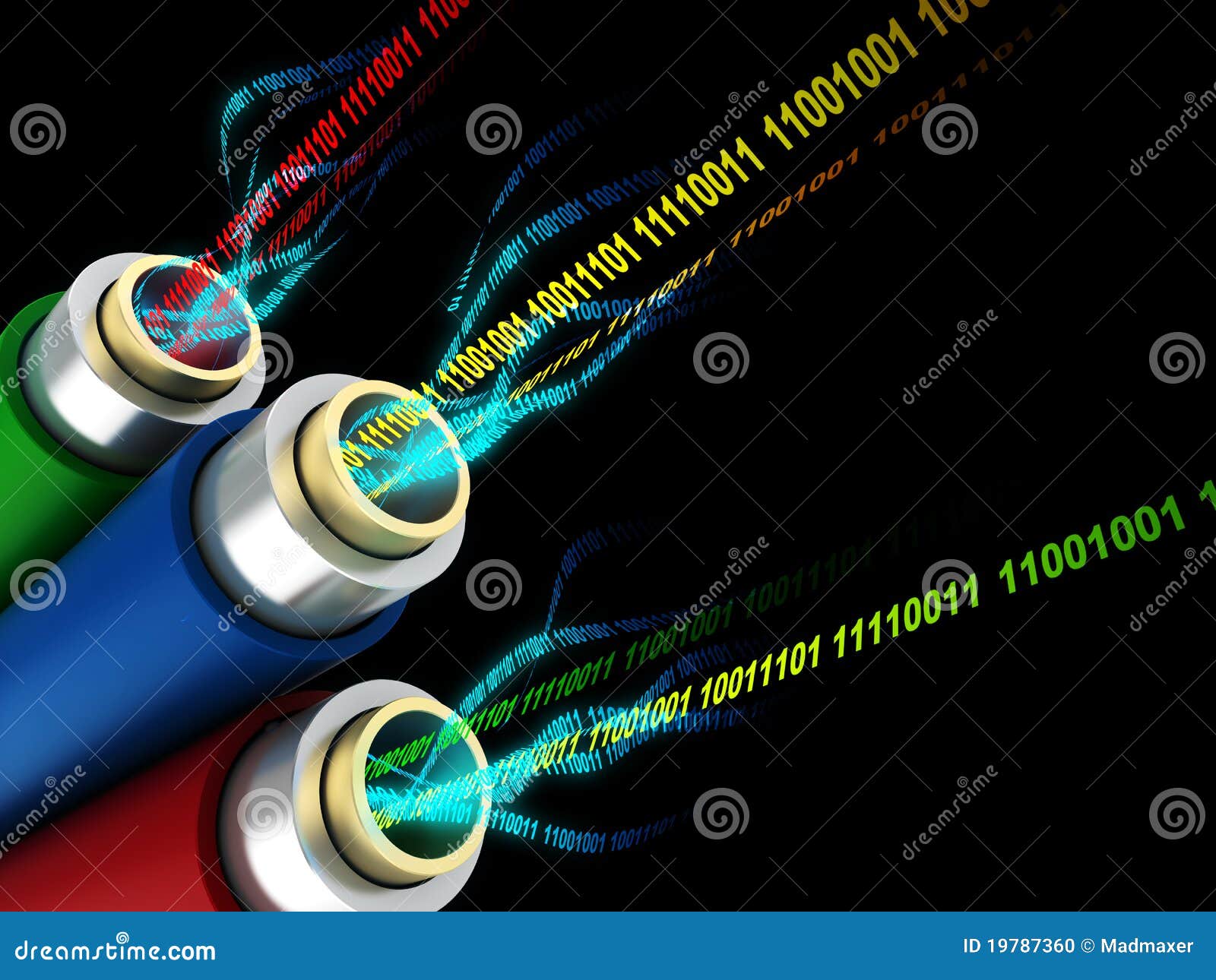 Digital data wires stock illustration. Illustration of network - 19787360