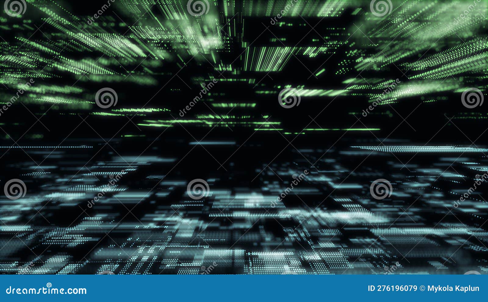 Digital Database Cyberspace. Decoding Algorithms Hacked Software. Cyber Security with Moving ...