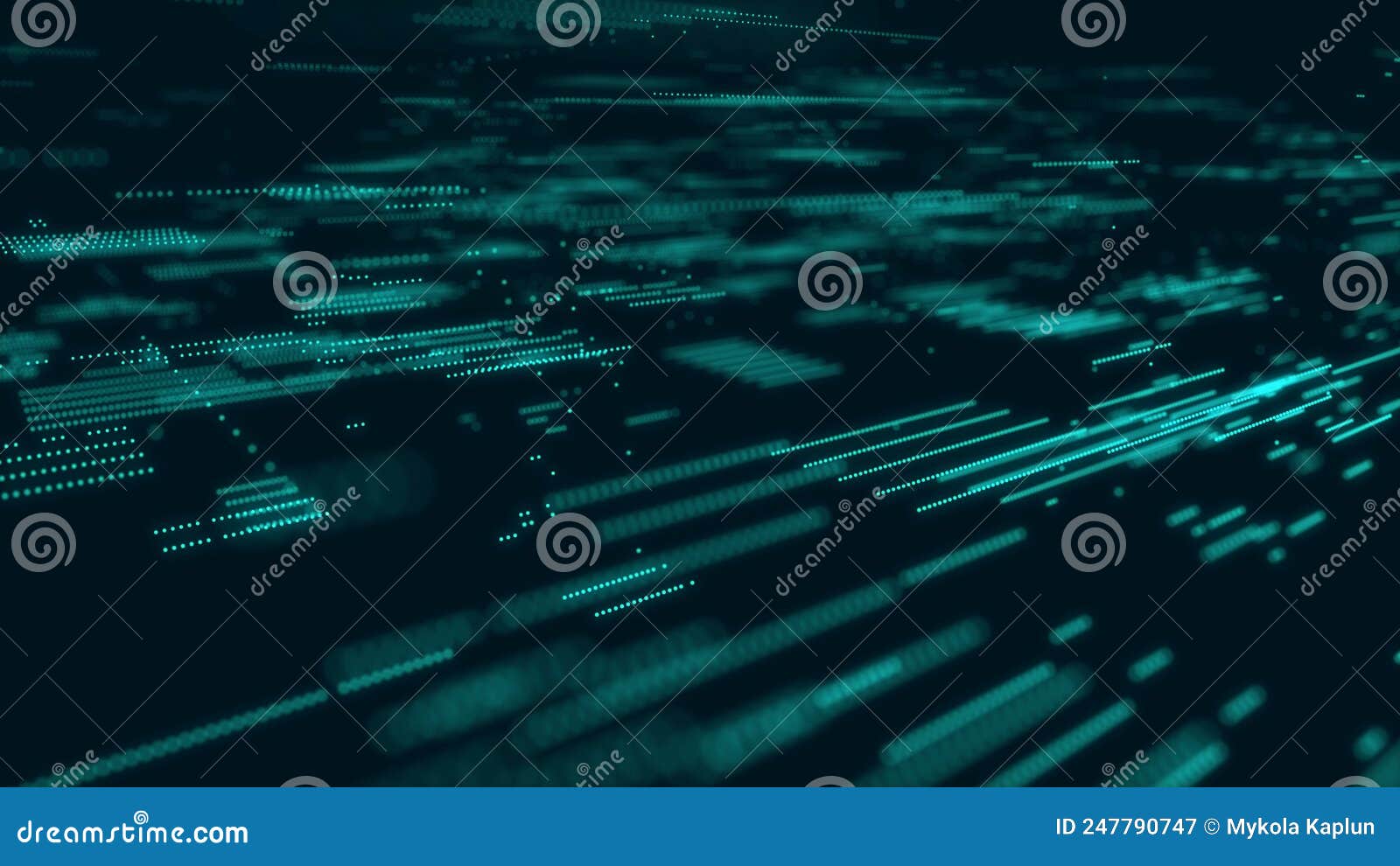 Digital Database Cyberspace Decoding Algorithms Hacked Software Cyber Security With Moving