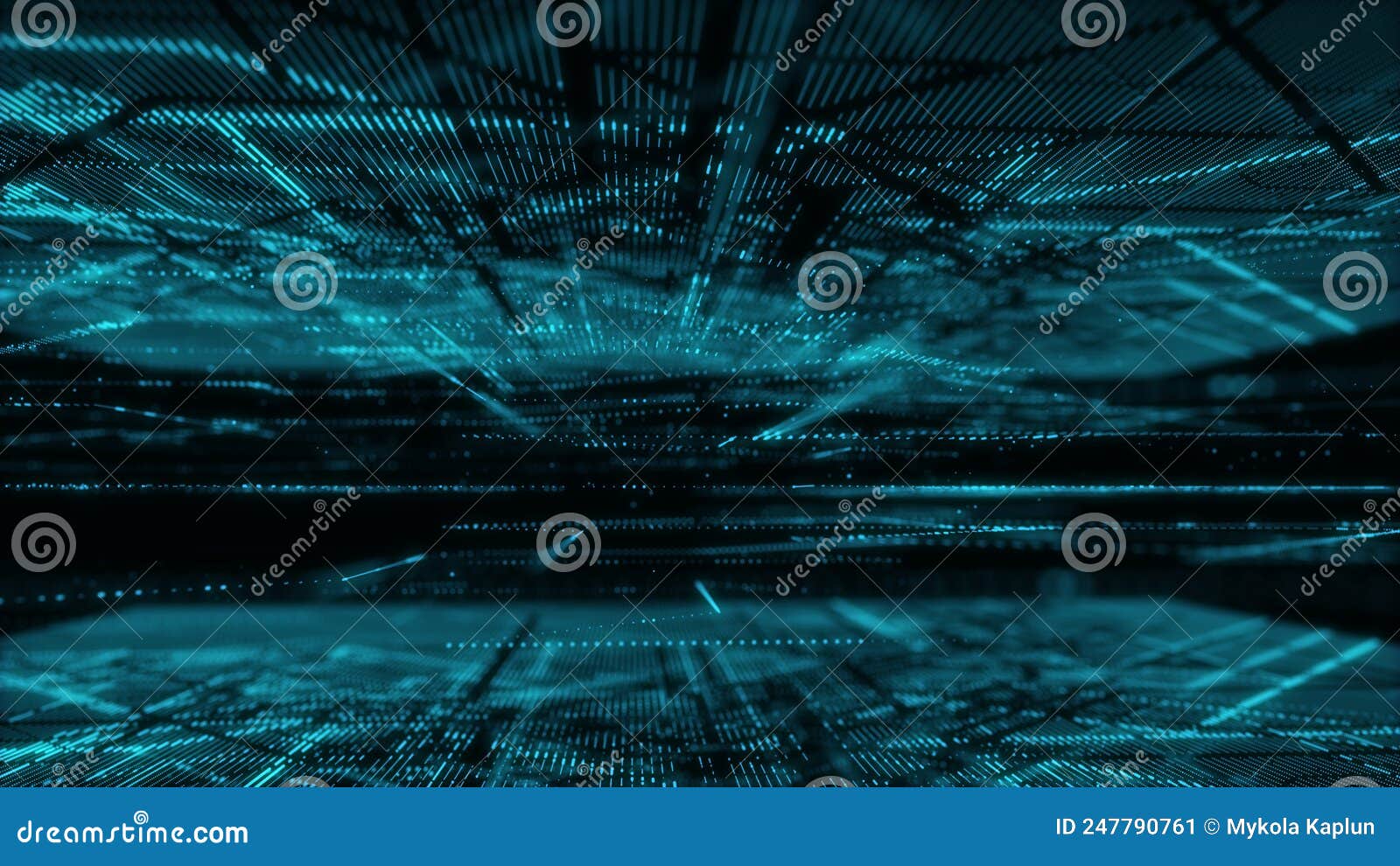 Digital Database Cyberspace Decoding Algorithms Hacked Software Cyber Security With Moving