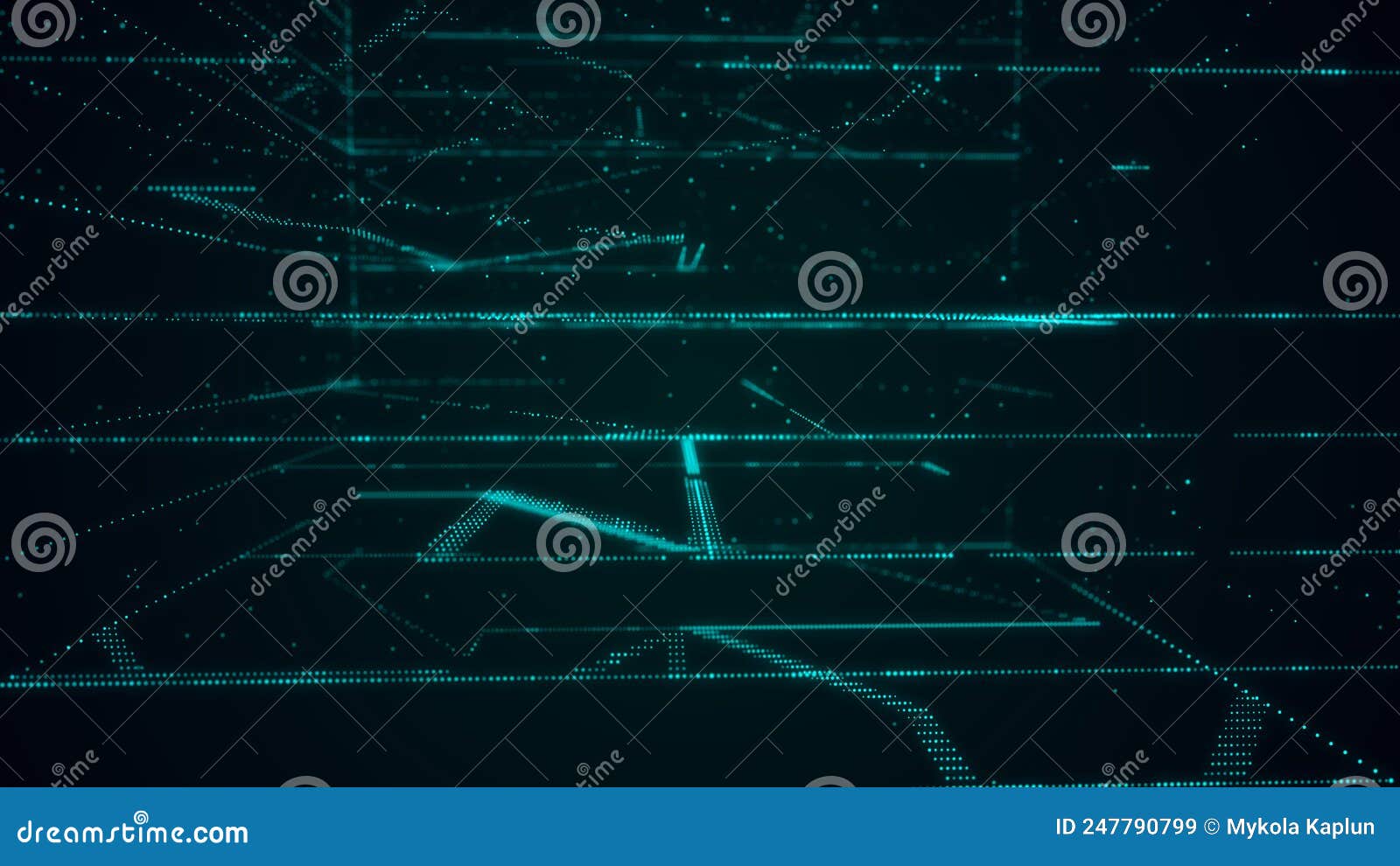 Digital Database Cyberspace Decoding Algorithms Hacked Software Cyber Security With Moving