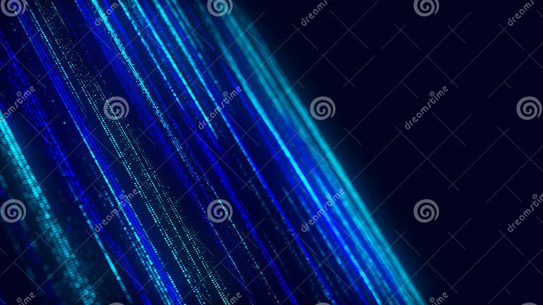 Digital Database Cyberspace Decoding Algorithms Hacked Software Cyber Security With Moving