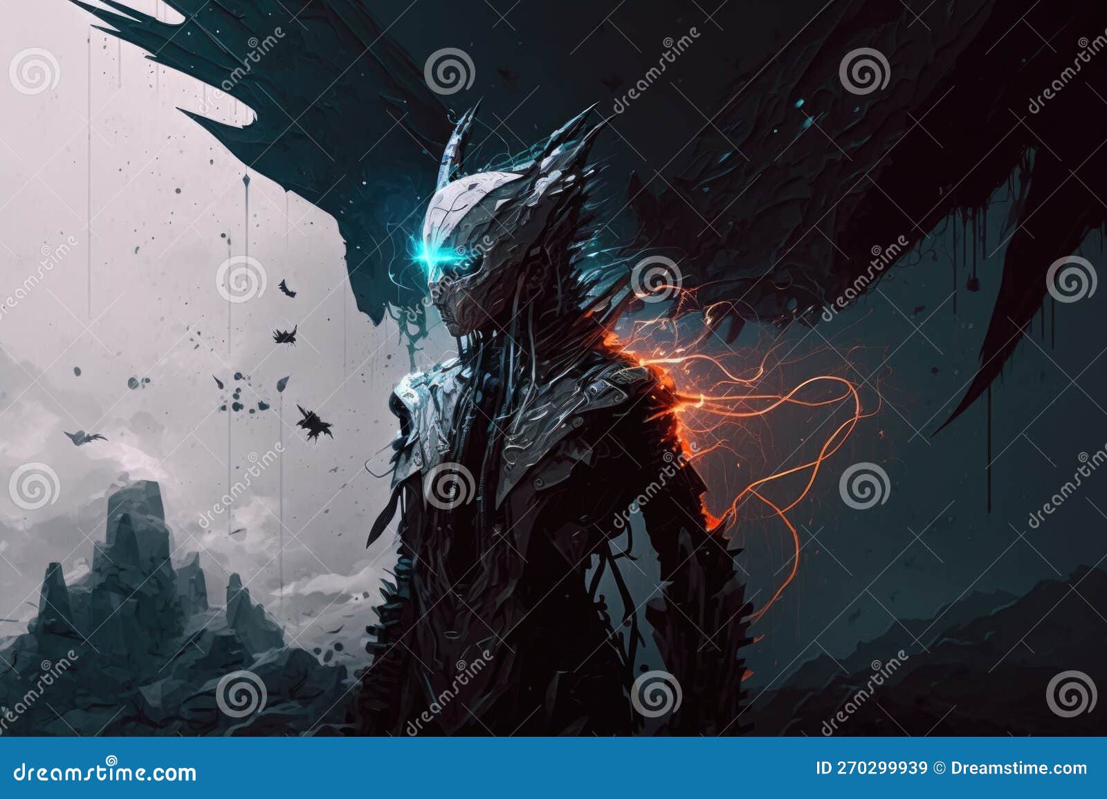 Digital Demon, Unearthing Ancient Secrets Digital Art Poster AI ...