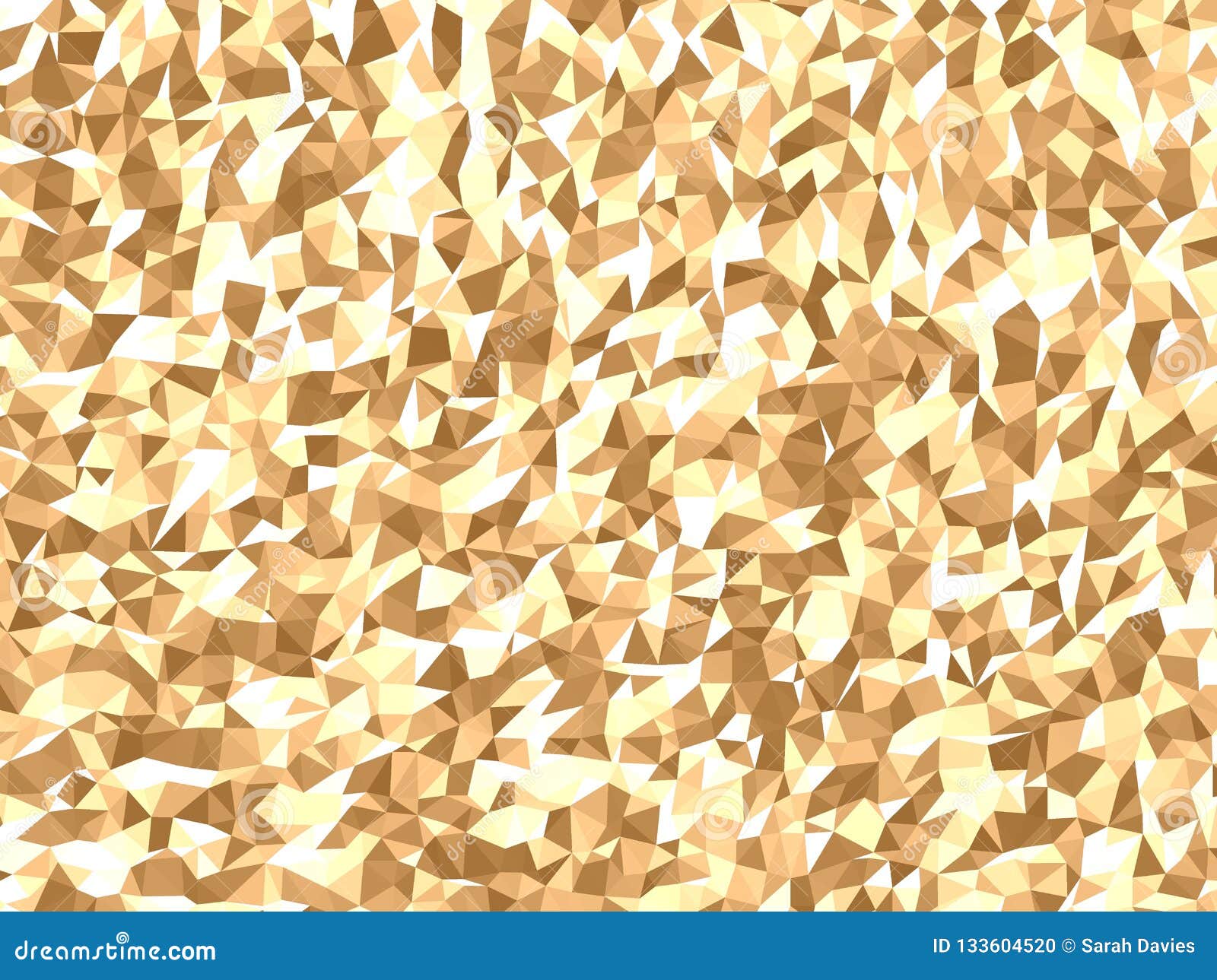 Gold Effect Geometric Pattern Stock Illustration - Illustration of gold ...