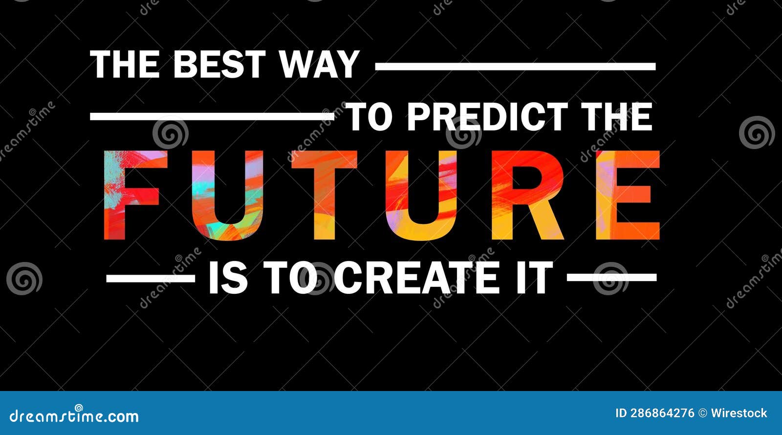 Digital Design of a Motivational Poster Background about Creating the ...