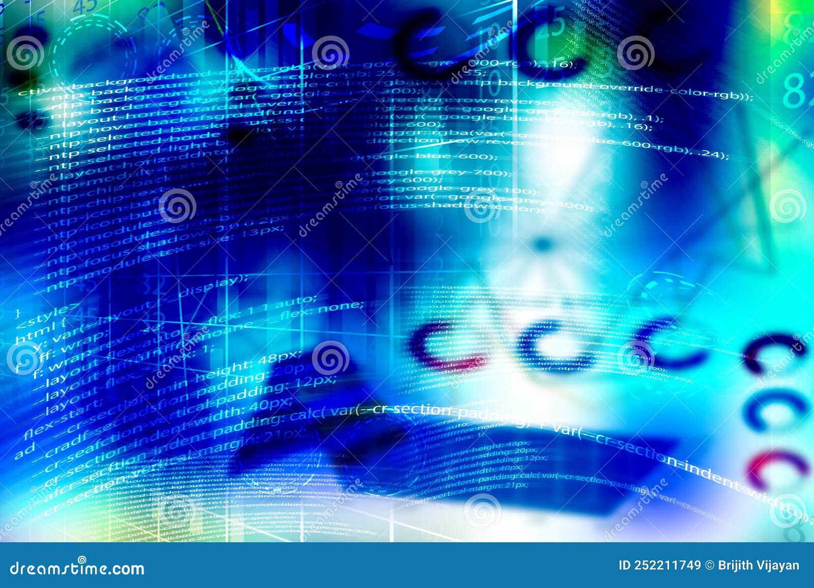 Digital Design of Programming Code Abstract Technology Background Stock ... Digital Design of Programming Code Abstract Technology Background Stock ...