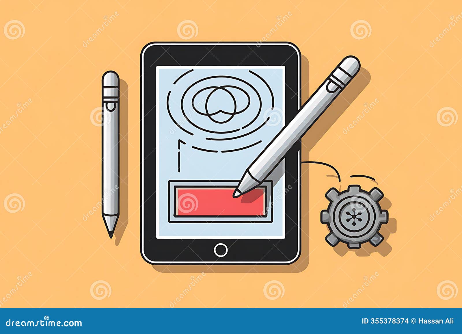 Digital Design Tablet, Stylus, Pencil, Interface, App Development, Gear ...