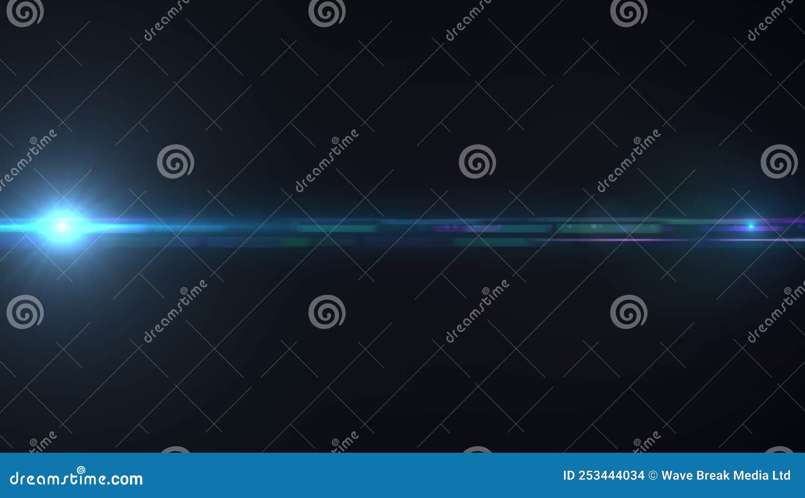 Digital Design Video with Abstract Light Effect, Copy Space Stock ...